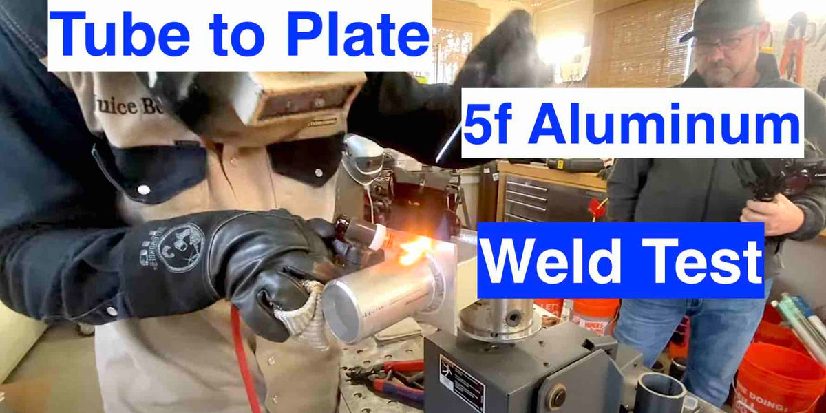 WM Blitz Video #8 TIG Welding Aluminum 5F Weld Test - Tube to Plate 🔥 ...