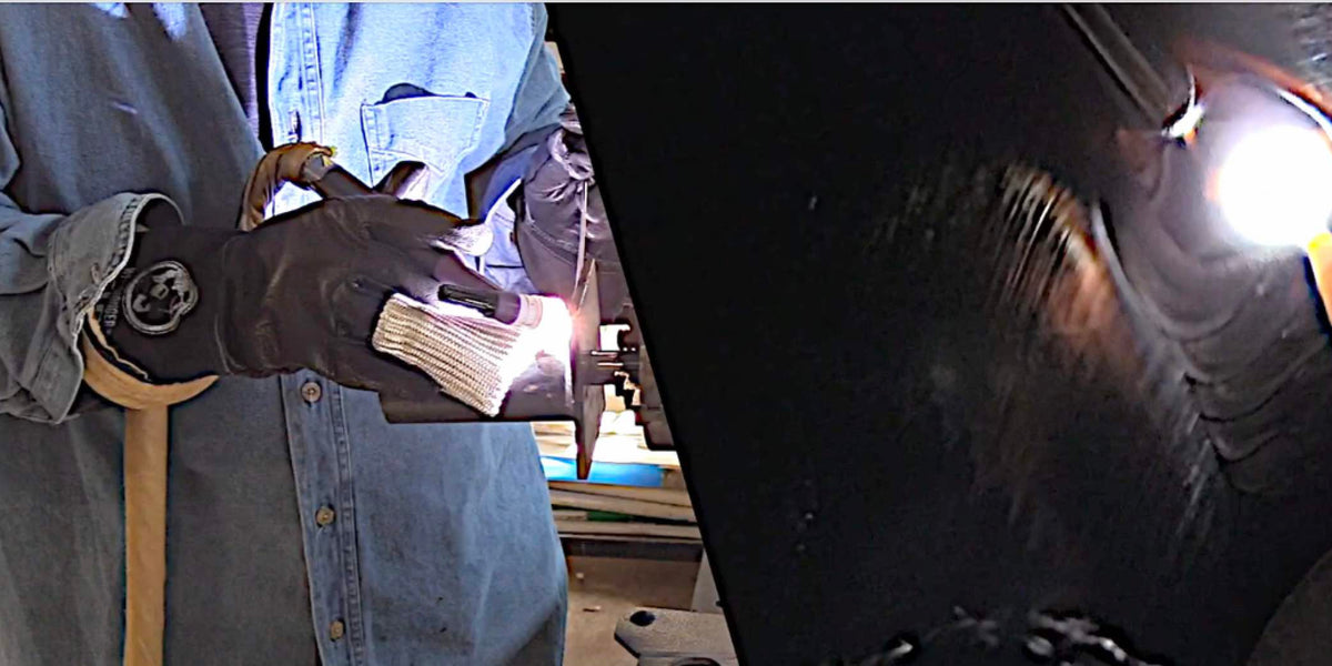 TIG Welding a 5F Carbon Steel Test with a TIG Finger® — Weldmonger Store