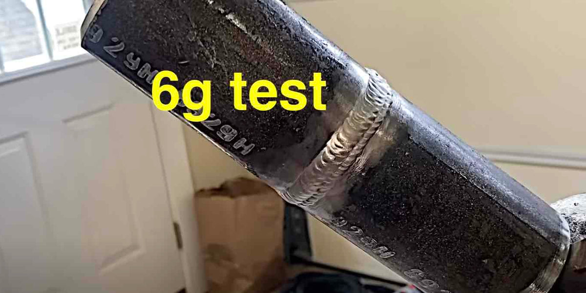 6g Weld Test on 2 inch Schedule 80 pipe - TIG root, fill, & cap ...
