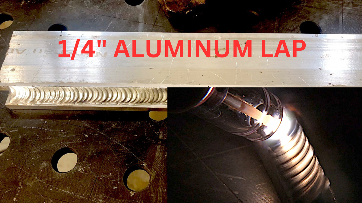1/4" Aluminum Lap Joint Techniques - PrimeWeld TIG325x – Weldmonger