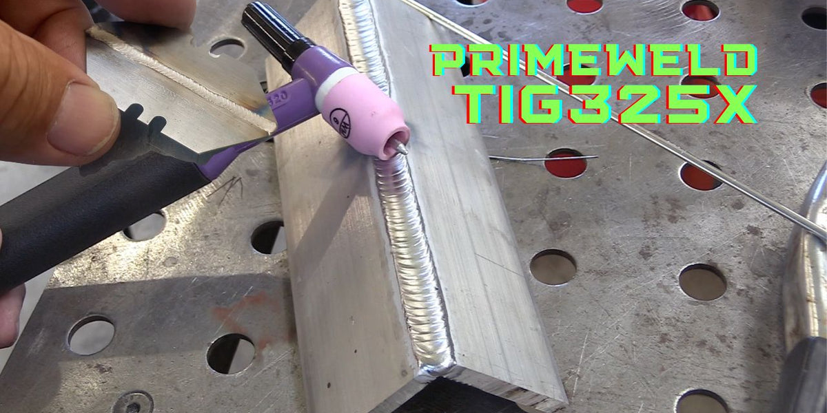 PrimeWeld TIG325X -5 amp Start, Pulse Settings, and 1/4" Aluminum ...