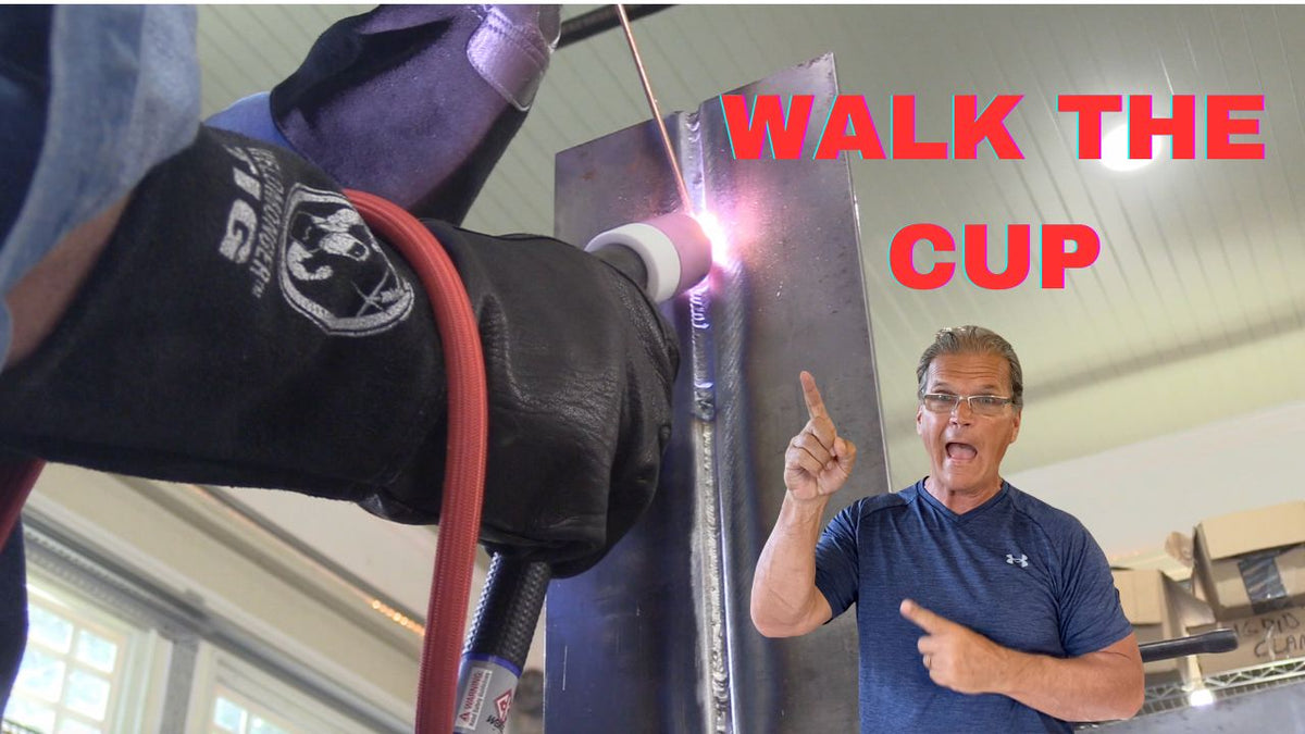 3G Plate Open Root - Walk the Cup & Freehand with TIG Finger ...