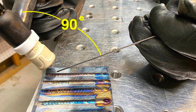 Proper Torch Angle for TIG Welding vs Whatever it Takes – Weldmonger
