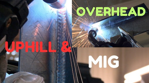 How to MIG Weld in Every Position - Tips on Vertical Uphill and Overhe ...