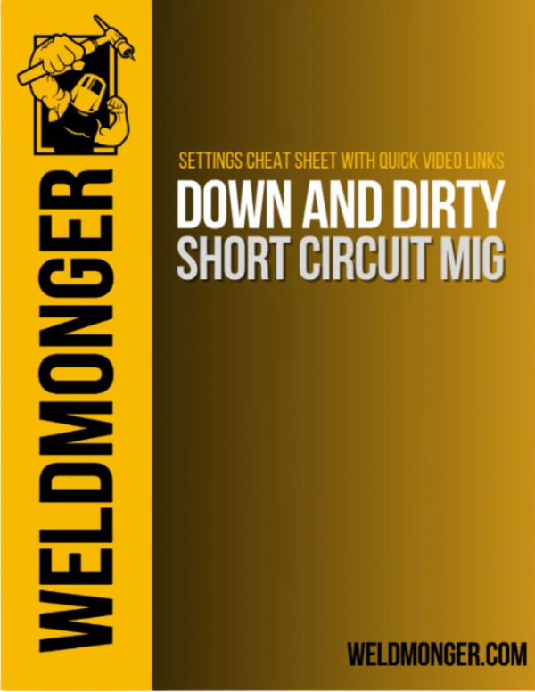 MIG Cheat Sheet Workbook v.1.1 — Weldmonger Store