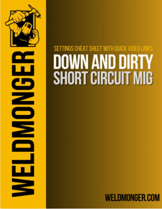 MIG Cheat Sheet Workbook v.1.1 — Weldmonger Store