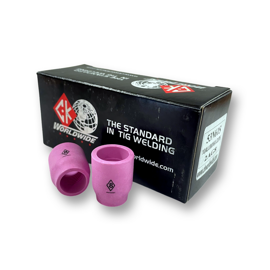 CK Worldwide Gas Lens, Collets, Backcaps and Tungsten — Weldmonger Store