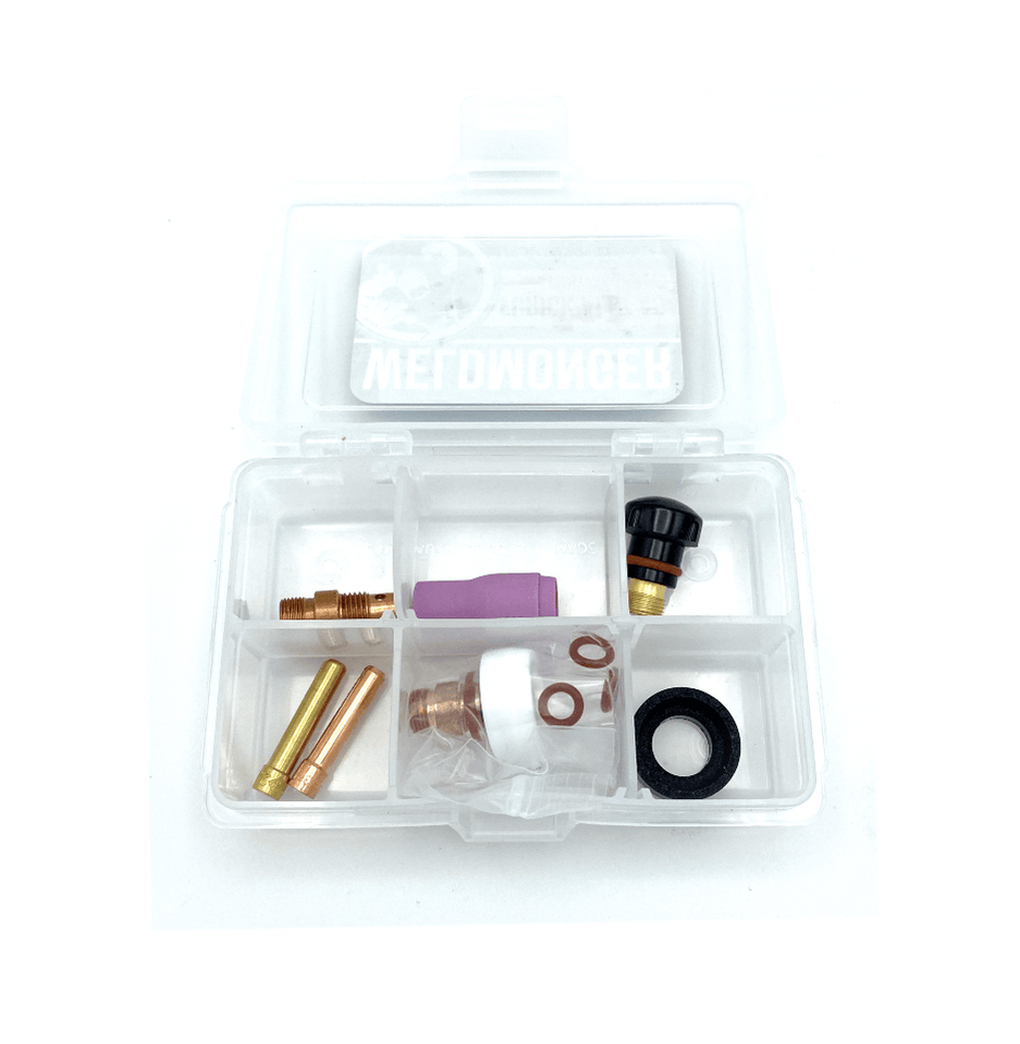 Stubby Gas Lens Kits for 17/18/26 Style Torches — Weldmonger Store