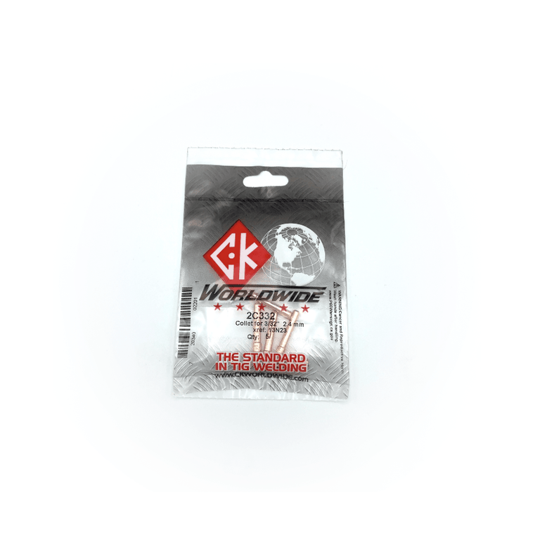 CK Worldwide Gas Lens, Collets, Backcaps and Tungsten — Weldmonger Store