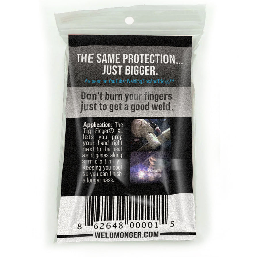 Tig Finger® XL Original Heat Shield Hand Protection | Weldmonger