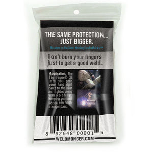 Tig Finger® XL Original Heat Shield Hand Protection | Weldmonger ...