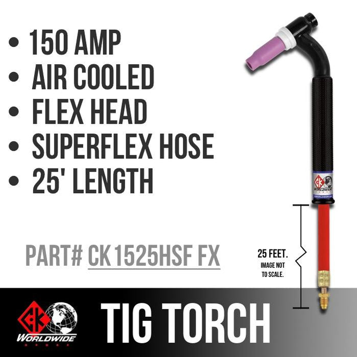 CK Worldwide TIG Torches — Weldmonger Store